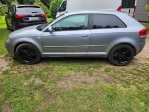 Pelēks Audi A3 2005 Kauņa, ar dzinēja tilpumu 1.97 L un nobraukumu 336 tūkst. km par 1950 €, foto  vietnē AUTOMOTO.COM.LV