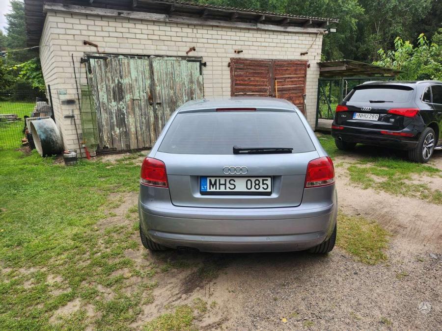 Grey Audi A3 2005 in Kaunas, with an engine capacity of 1.97 L and mileage of 336 thousand km for 1950 €, photo 5 on AUTOMOTO.COM.LV