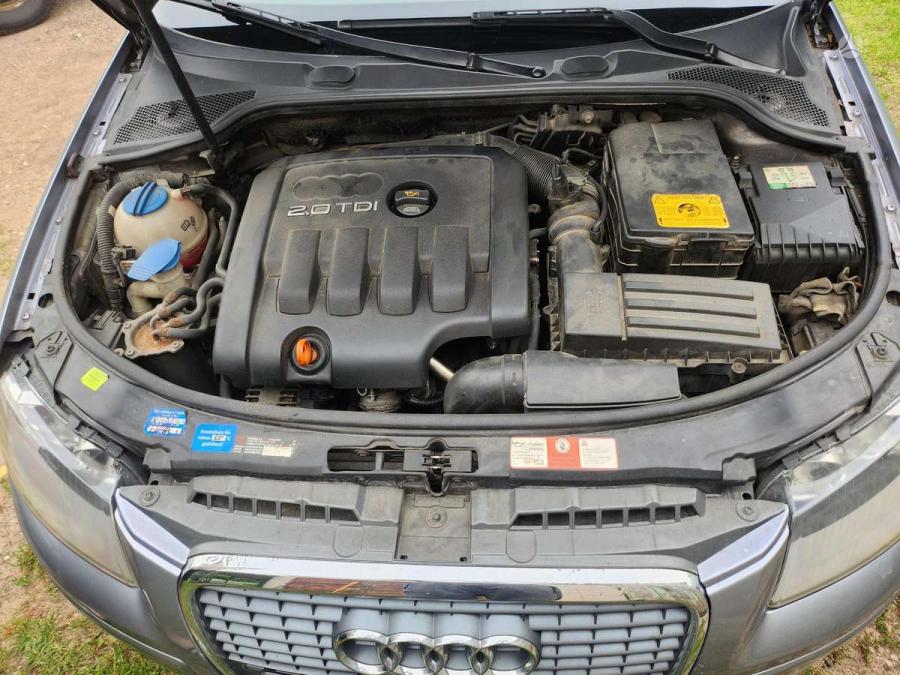 Grey Audi A3 2005 in Kaunas, with an engine capacity of 1.97 L and mileage of 336 thousand km for 1950 €, photo 10 on AUTOMOTO.COM.LV