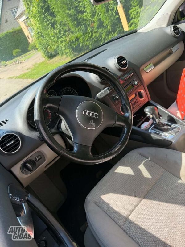 Pelēks Audi A3 2005 Raseiniai, ar dzinēja tilpumu 2.00 L un nobraukumu 366 tūkst. km par 850 €, foto 6 vietnē AUTOMOTO.COM.LV