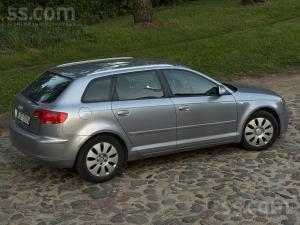Grey Audi A3 2005 in Riga, with an engine capacity of 2.00 L and mileage of 301 thousand km for 2800 €, photo 5 on AUTOMOTO.COM.LV