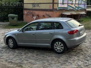 Grey Audi A3 2005 in Riga, with an engine capacity of 2.00 L and mileage of 301 thousand km for 2800 €, photo 6 on AUTOMOTO.COM.LV