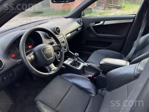 Grey Audi A3 2005 in Riga, with an engine capacity of 2.00 L and mileage of 301 thousand km for 2800 €, photo 9 on AUTOMOTO.COM.LV