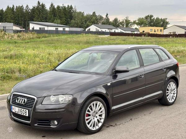 Серый Ауди А3 2005 в Вильнюс, объемом двигателя 1.98 л и пробегом 215 тыс. км за 2700 €, фото 1 на AUTOMOTO.COM.LV