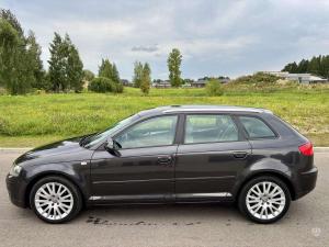 Pelēks Audi A3 2005 Viļņa, ar dzinēja tilpumu 1.98 L un nobraukumu 215 tūkst. km par 2700 €, foto 3 vietnē AUTOMOTO.COM.LV