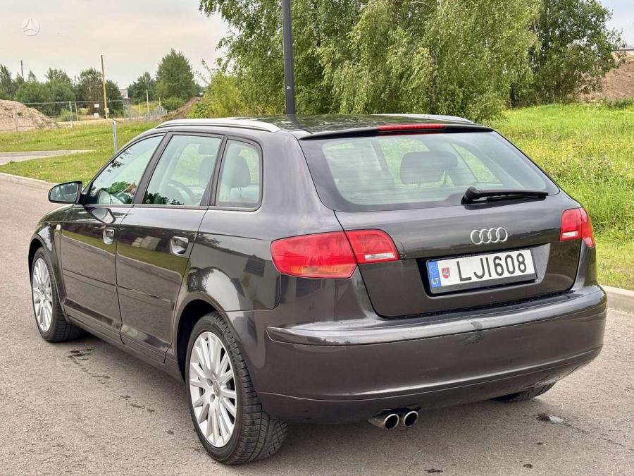 Pelēks Audi A3 2005 Viļņa, ar dzinēja tilpumu 1.98 L un nobraukumu 215 tūkst. km par 2700 €, foto 4 vietnē AUTOMOTO.COM.LV