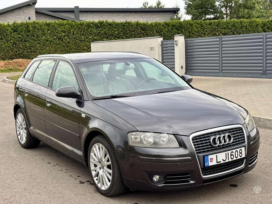Pelēks Audi A3 2005 Viļņa, ar dzinēja tilpumu 1.98 L un nobraukumu 215 tūkst. km par 2700 €, foto 8 vietnē AUTOMOTO.COM.LV