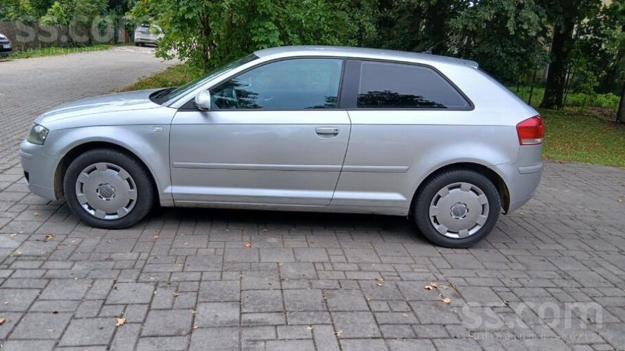 Pelēks Audi A3 2005 Ogre, ar dzinēja tilpumu 1.90 L un nobraukumu 319 tūkst. km par 2850 €, foto 3 vietnē AUTOMOTO.COM.LV