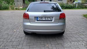 Pelēks Audi A3 2005 Ogre, ar dzinēja tilpumu 1.90 L un nobraukumu 319 tūkst. km par 2850 €, foto 5 vietnē AUTOMOTO.COM.LV