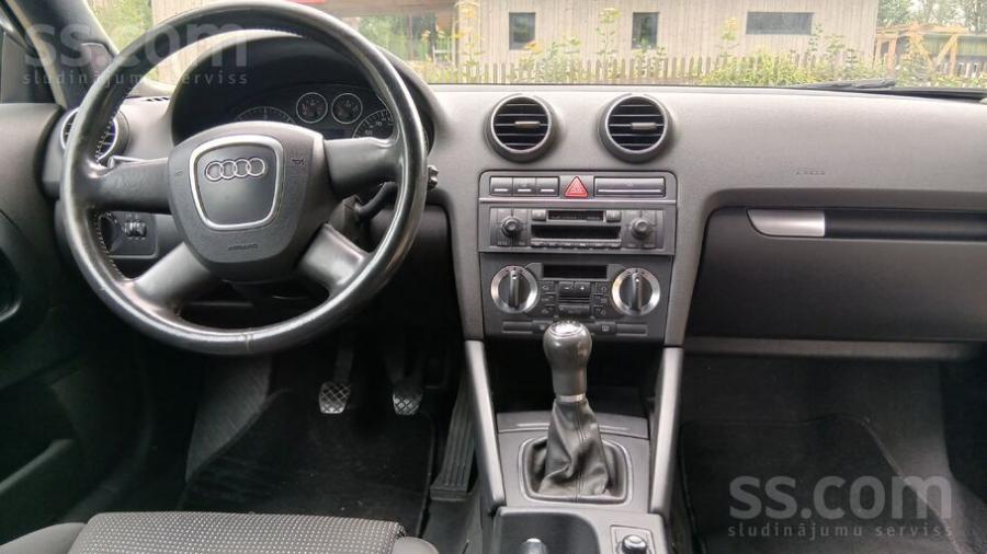 Pelēks Audi A3 2005 Ogre, ar dzinēja tilpumu 1.90 L un nobraukumu 319 tūkst. km par 2850 €, foto 10 vietnē AUTOMOTO.COM.LV