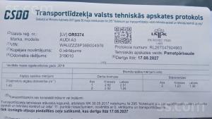 Pelēks Audi A3 2005 Ogre, ar dzinēja tilpumu 1.90 L un nobraukumu 319 tūkst. km par 2850 €, foto 15 vietnē AUTOMOTO.COM.LV