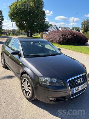 Grey Audi A3 2005 in Tukums, with an engine capacity of 1.90 L and mileage of 349 thousand km for 2500 €, photo 3 on AUTOMOTO.COM.LV