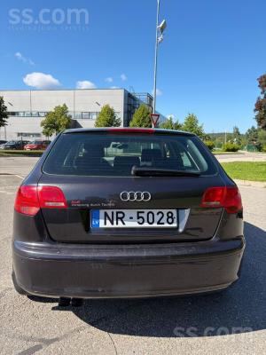 Grey Audi A3 2005 in Tukums, with an engine capacity of 1.90 L and mileage of 349 thousand km for 2500 €, photo 6 on AUTOMOTO.COM.LV