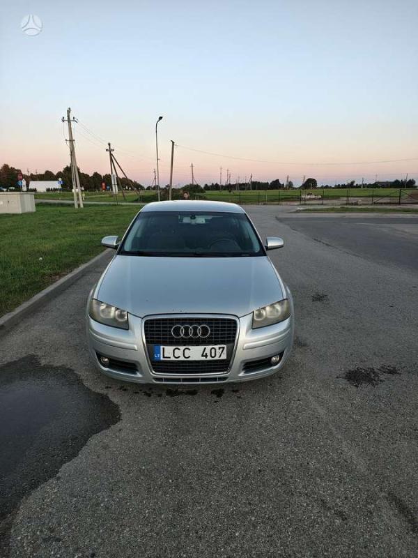 Pelēks Audi A3 2005 Kauņa, ar dzinēja tilpumu 1.97 L un nobraukumu 308 tūkst. km par 1250 €, foto 4 vietnē AUTOMOTO.COM.LV