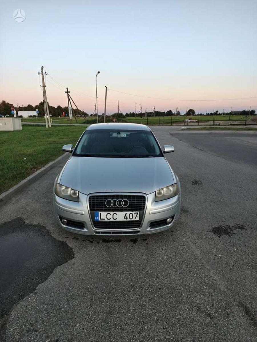 Pelēks Audi A3 2005 Kauņa, ar dzinēja tilpumu 1.97 L un nobraukumu 308 tūkst. km par 1250 €, foto 4 vietnē AUTOMOTO.COM.LV