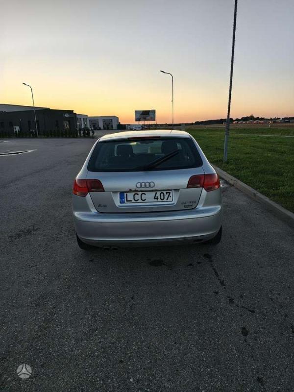Pelēks Audi A3 2005 Kauņa, ar dzinēja tilpumu 1.97 L un nobraukumu 308 tūkst. km par 1250 €, foto 5 vietnē AUTOMOTO.COM.LV