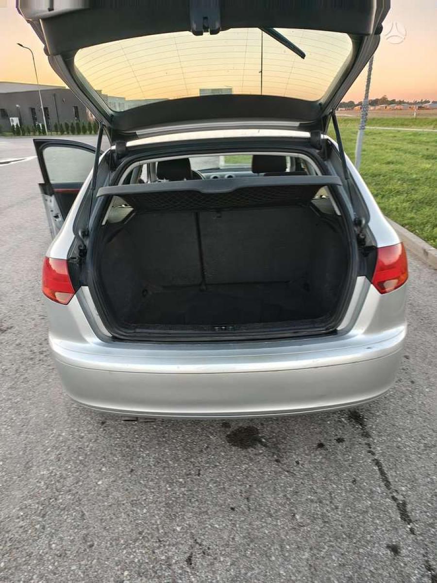 Pelēks Audi A3 2005 Kauņa, ar dzinēja tilpumu 1.97 L un nobraukumu 308 tūkst. km par 1250 €, foto 12 vietnē AUTOMOTO.COM.LV