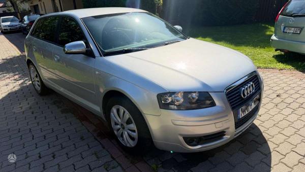 Pelēks Audi A3 2005 Viļņa, ar dzinēja tilpumu 1.97 L un nobraukumu 195 tūkst. km par 2400 €, foto 4 vietnē AUTOMOTO.COM.LV
