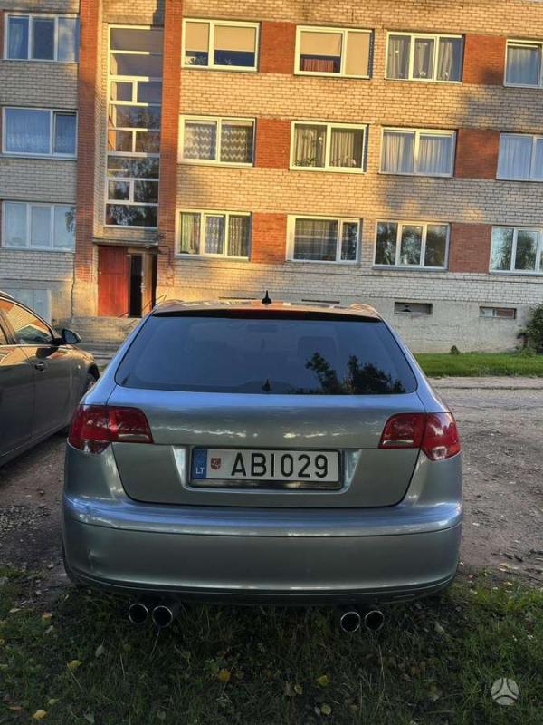Grey Audi A3 2005 in Joniskis, with an engine capacity of 1.98 L and mileage of 281 thousand km for 1200 €, photo 4 on AUTOMOTO.COM.LV