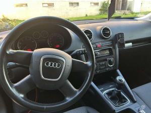 Pelēks Audi A3 2005 Joniškis, ar dzinēja tilpumu 1.98 L un nobraukumu 281 tūkst. km par 1200 €, foto 9 vietnē AUTOMOTO.COM.LV