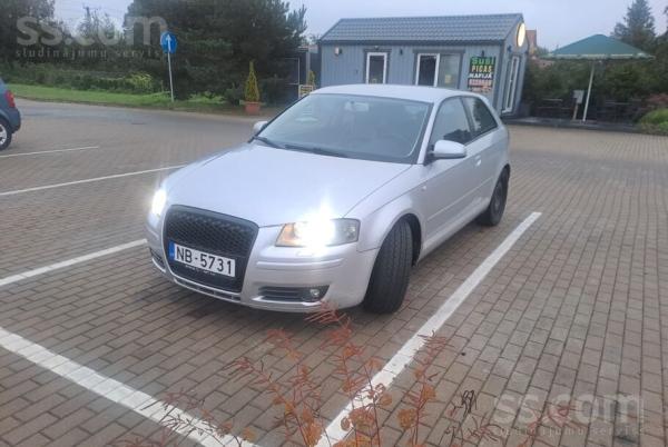 Grey Audi A3 2005 in Riga, with an engine capacity of 2.00 L and mileage of 298 thousand km for 1750 €, photo 6 on AUTOMOTO.COM.LV