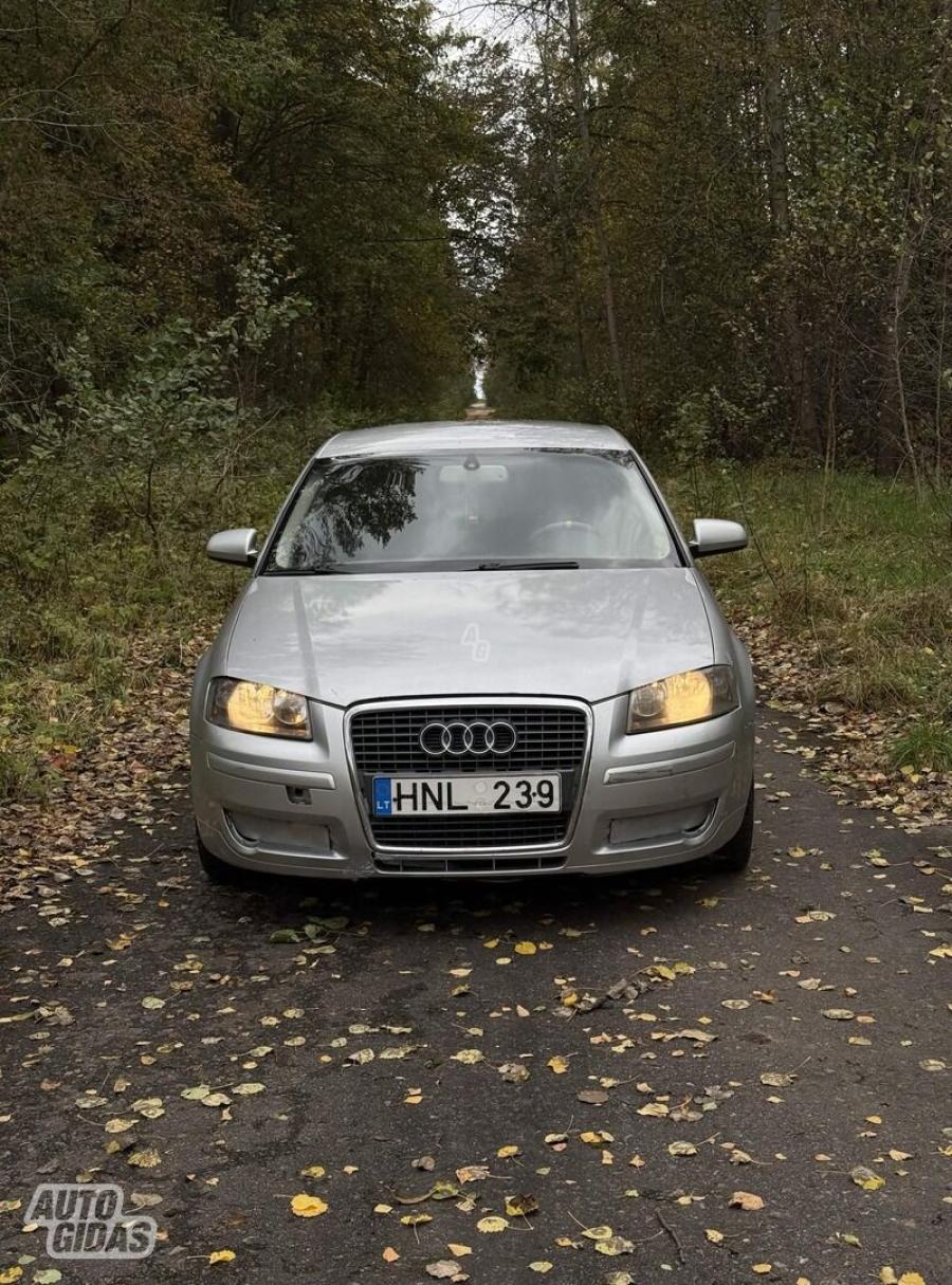 Pelēks Audi A3 2005 Vievis, ar dzinēja tilpumu 2.00 L un nobraukumu 470 tūkst. km par 950 €, foto 3 vietnē AUTOMOTO.COM.LV