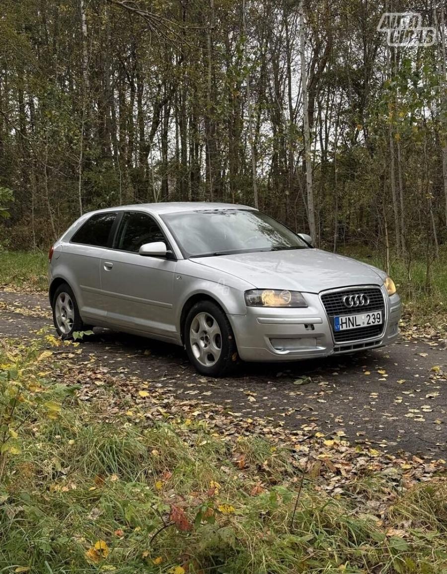 Pelēks Audi A3 2005 Vievis, ar dzinēja tilpumu 2.00 L un nobraukumu 470 tūkst. km par 950 €, foto 4 vietnē AUTOMOTO.COM.LV