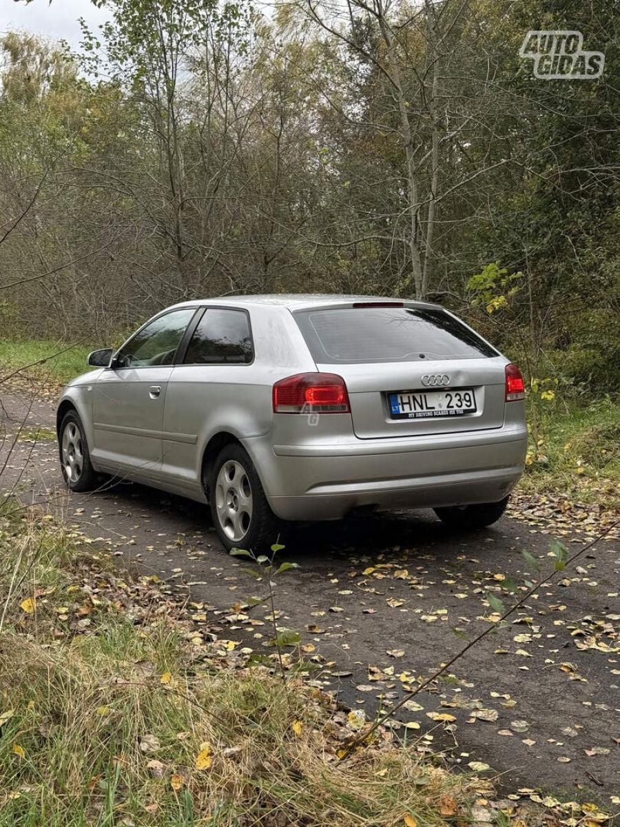 Pelēks Audi A3 2005 Vievis, ar dzinēja tilpumu 2.00 L un nobraukumu 470 tūkst. km par 950 €, foto 7 vietnē AUTOMOTO.COM.LV
