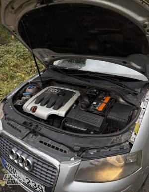 Pelēks Audi A3 2005 Vievis, ar dzinēja tilpumu 2.00 L un nobraukumu 470 tūkst. km par 950 €, foto 11 vietnē AUTOMOTO.COM.LV