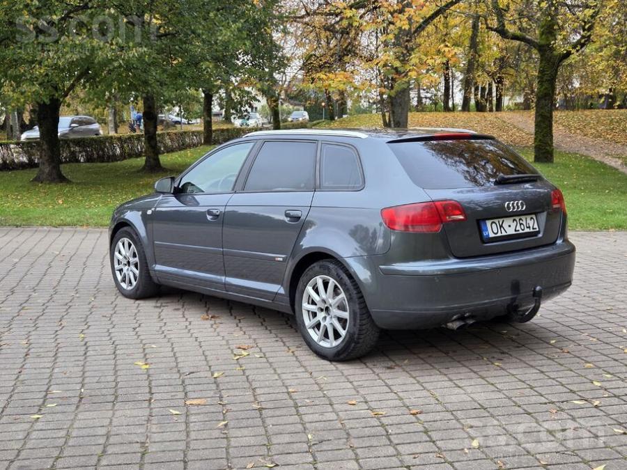 Pelēks Audi A3 2005 Cēsis, ar dzinēja tilpumu 1.90 L un nobraukumu 325 tūkst. km par 2750 €, foto 3 vietnē AUTOMOTO.COM.LV