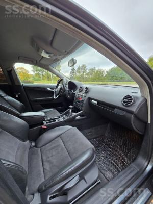 Pelēks Audi A3 2005 Cēsis, ar dzinēja tilpumu 1.90 L un nobraukumu 325 tūkst. km par 2750 €, foto 6 vietnē AUTOMOTO.COM.LV