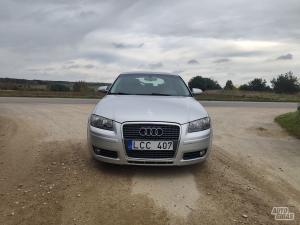 Grey Audi A3 2005 in Vilnius, with an engine capacity of 2.00 L and mileage of 308 thousand km for 1150 €, photo 3 on AUTOMOTO.COM.LV