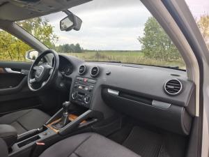 Grey Audi A3 2005 in Vilnius, with an engine capacity of 2.00 L and mileage of 308 thousand km for 1150 €, photo 10 on AUTOMOTO.COM.LV
