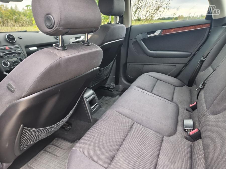 Grey Audi A3 2005 in Vilnius, with an engine capacity of 2.00 L and mileage of 308 thousand km for 1150 €, photo 11 on AUTOMOTO.COM.LV