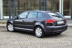 Pelēks Audi A3 2006 Tukums, ar dzinēja tilpumu 2.00 L un nobraukumu 299 tūkst. km par 2650 €, foto 3 vietnē AUTOMOTO.COM.LV