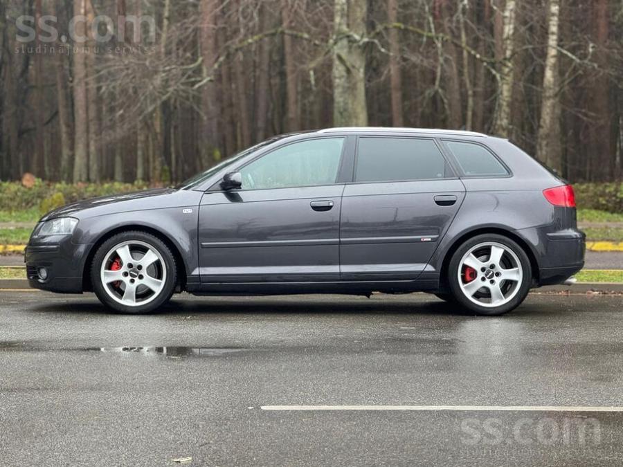 Pelēks Audi A3 2006 Rīga, ar dzinēja tilpumu 2.00 L un nobraukumu 335 tūkst. km par 4750 €, foto 8 vietnē AUTOMOTO.COM.LV