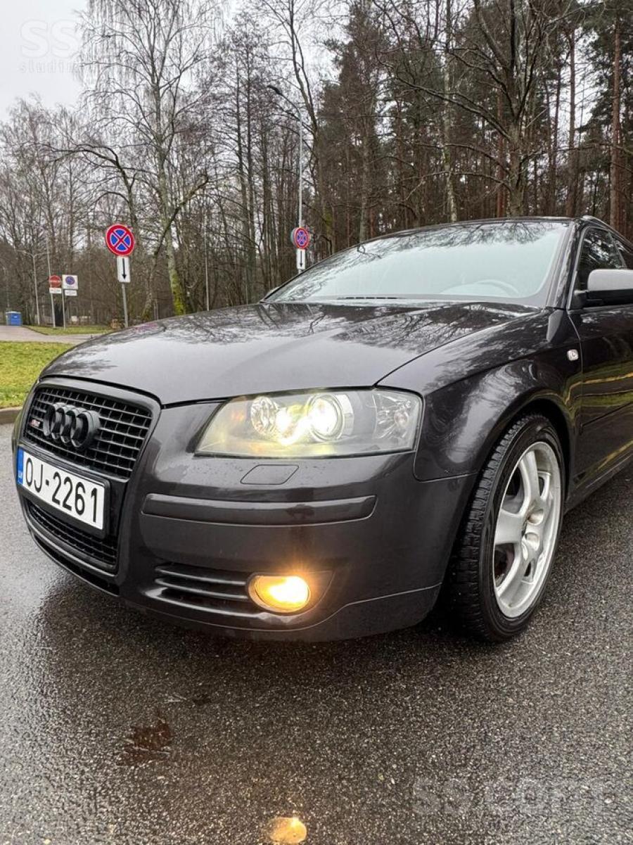 Pelēks Audi A3 2006 Rīga, ar dzinēja tilpumu 2.00 L un nobraukumu 335 tūkst. km par 4750 €, foto 28 vietnē AUTOMOTO.COM.LV