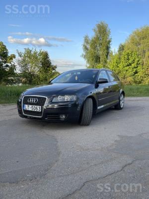 Grey Audi A3 2006 in Riga, with an engine capacity of 2.00 L and mileage of 350 thousand km for 2000 €, photo  on AUTOMOTO.COM.LV