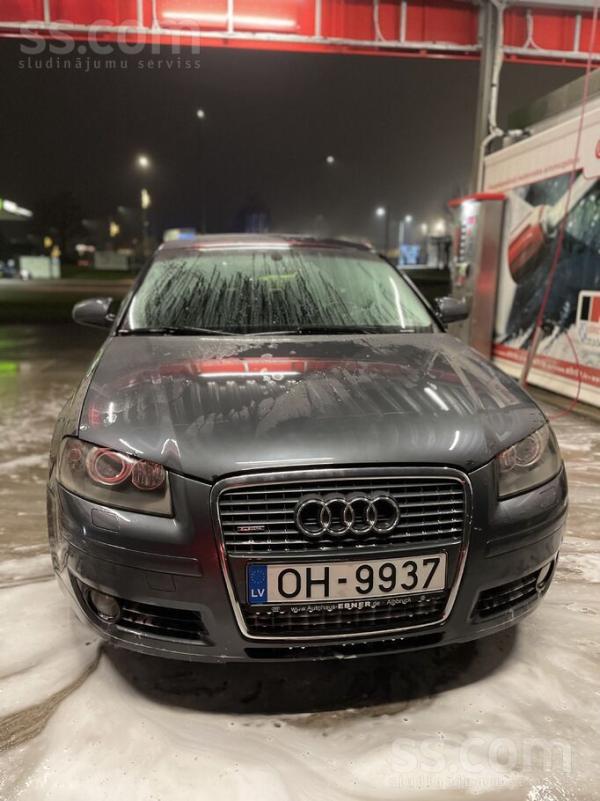 Pelēks Audi A3 2006 Gulbene, ar dzinēja tilpumu 2.00 L un nobraukumu 261 tūkst. km par 3180 €, foto 1 vietnē AUTOMOTO.COM.LV