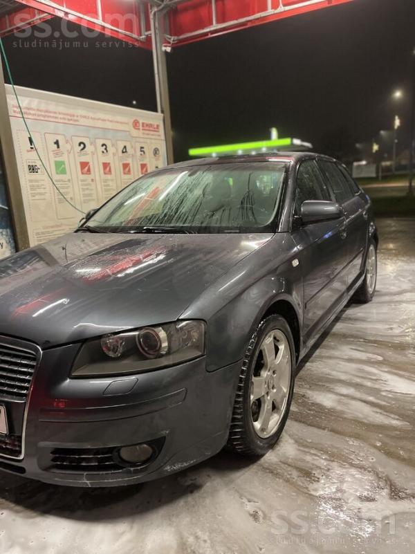 Pelēks Audi A3 2006 Gulbene, ar dzinēja tilpumu 2.00 L un nobraukumu 261 tūkst. km par 3180 €, foto 7 vietnē AUTOMOTO.COM.LV