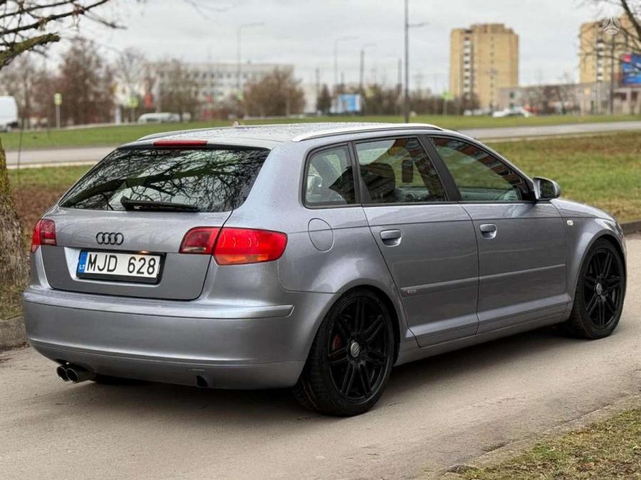 Grey Audi A3 2006 in Kaunas, with an engine capacity of 1.98 L and mileage of 250 thousand km for 3000 €, photo 4 on AUTOMOTO.COM.LV