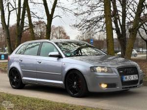 Pelēks Audi A3 2006 Kauņa, ar dzinēja tilpumu 2.00 L un nobraukumu 250 tūkst. km par 3000 €, foto  vietnē AUTOMOTO.COM.LV