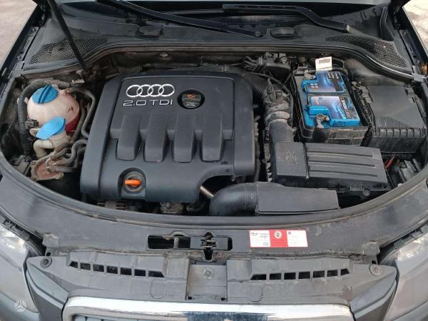 Grey Audi A3 2006 in Kaunas, with an engine capacity of 1.97 L and mileage of 186 thousand km for 3500 €, photo 9 on AUTOMOTO.COM.LV