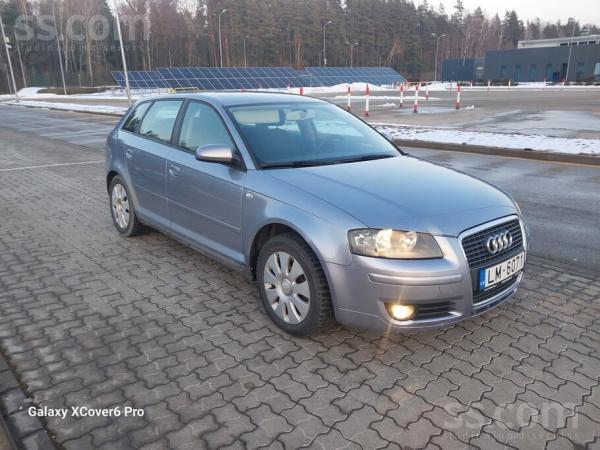 Pelēks Audi A3 2006 Jelgava, ar dzinēja tilpumu 1.90 L un nobraukumu 270 tūkst. km par 1499 €, foto 1 vietnē AUTOMOTO.COM.LV