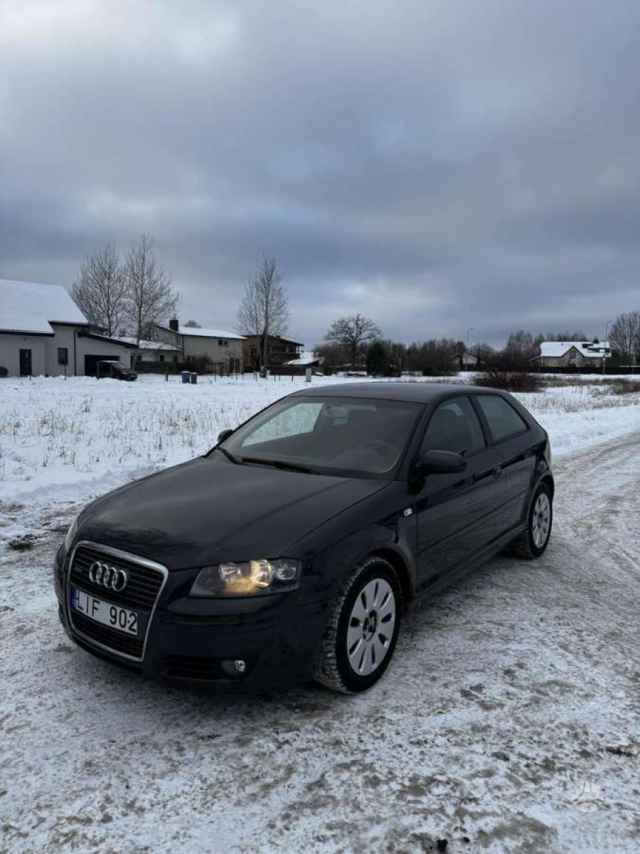 Pelēks Audi A3 2006 Kauņa, ar dzinēja tilpumu 1.97 L un nobraukumu 348 tūkst. km par 1700 €, foto 2 vietnē AUTOMOTO.COM.LV
