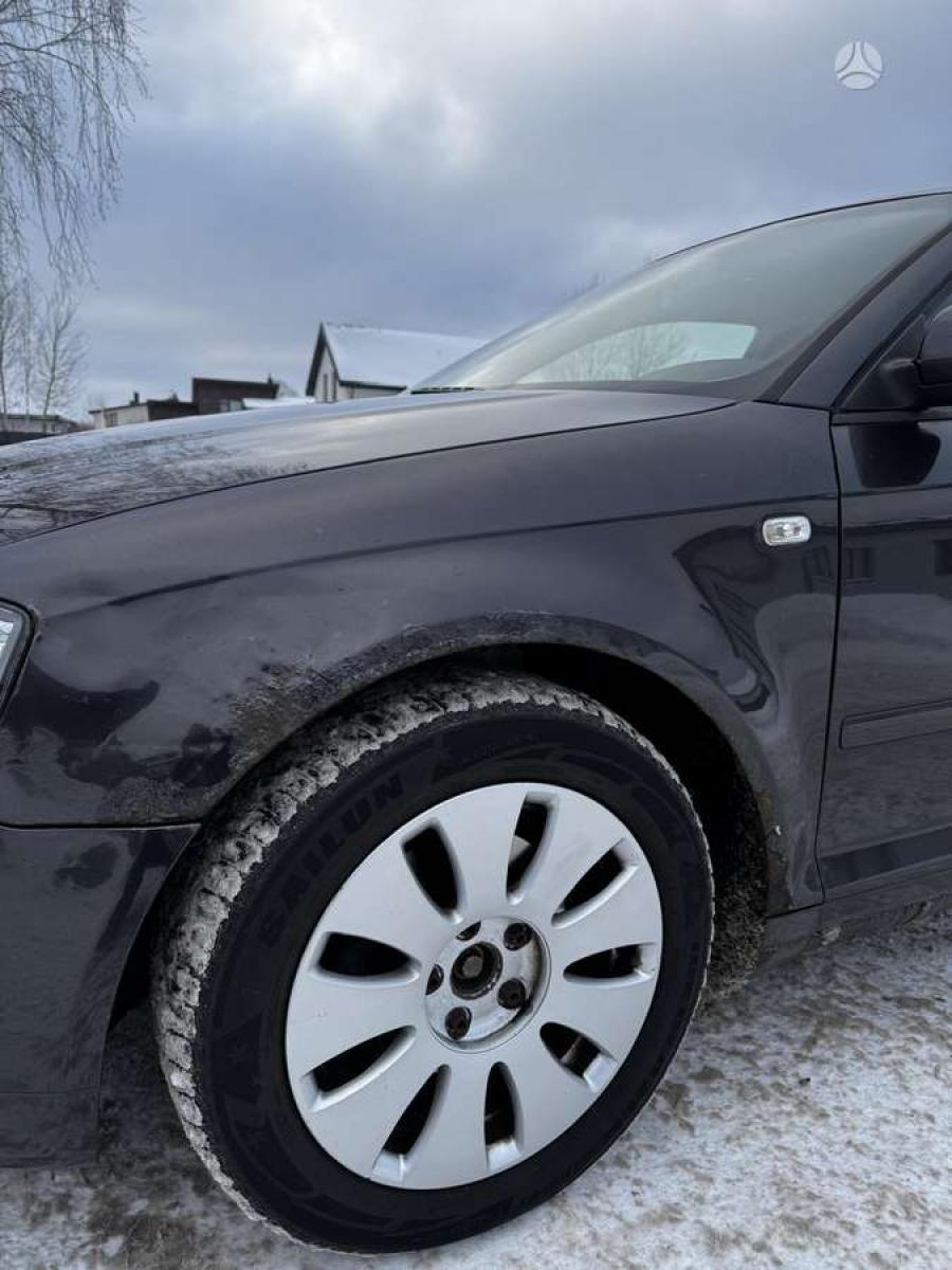 Pelēks Audi A3 2006 Kauņa, ar dzinēja tilpumu 1.97 L un nobraukumu 348 tūkst. km par 1700 €, foto 3 vietnē AUTOMOTO.COM.LV