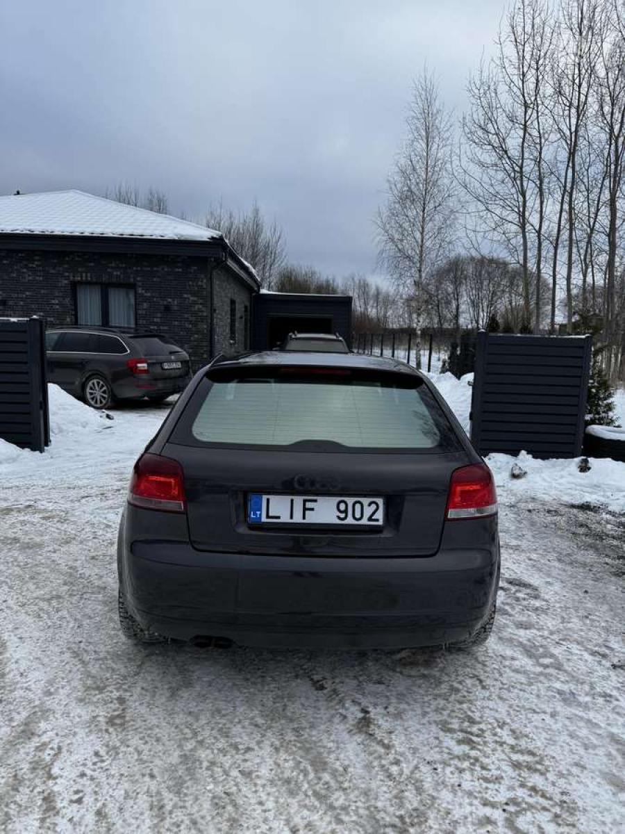 Pelēks Audi A3 2006 Kauņa, ar dzinēja tilpumu 1.97 L un nobraukumu 348 tūkst. km par 1700 €, foto 6 vietnē AUTOMOTO.COM.LV