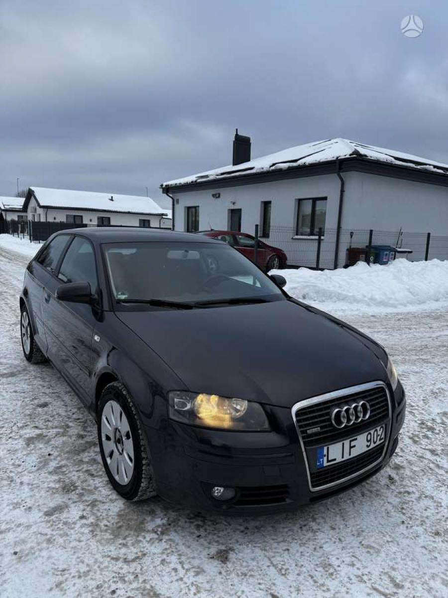 Pelēks Audi A3 2006 Kauņa, ar dzinēja tilpumu 1.97 L un nobraukumu 348 tūkst. km par 1700 €, foto 9 vietnē AUTOMOTO.COM.LV