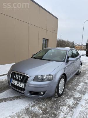 Pelēks Audi A3 2006 Tukums, ar dzinēja tilpumu 1.90 L un nobraukumu 214 tūkst. km par 3990 €, foto  vietnē AUTOMOTO.COM.LV