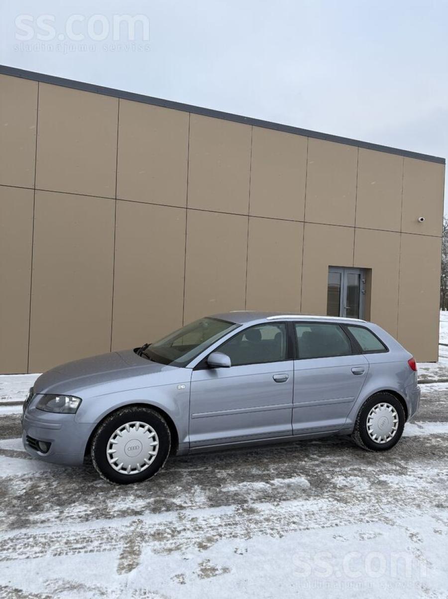 Pelēks Audi A3 2006 Tukums, ar dzinēja tilpumu 1.90 L un nobraukumu 214 tūkst. km par 3990 €, foto 2 vietnē AUTOMOTO.COM.LV